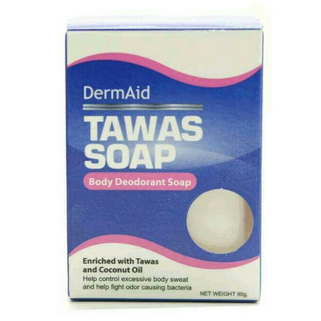 DermAid Tawas Soap Body Deodorant Soap 90g | Lazada PH