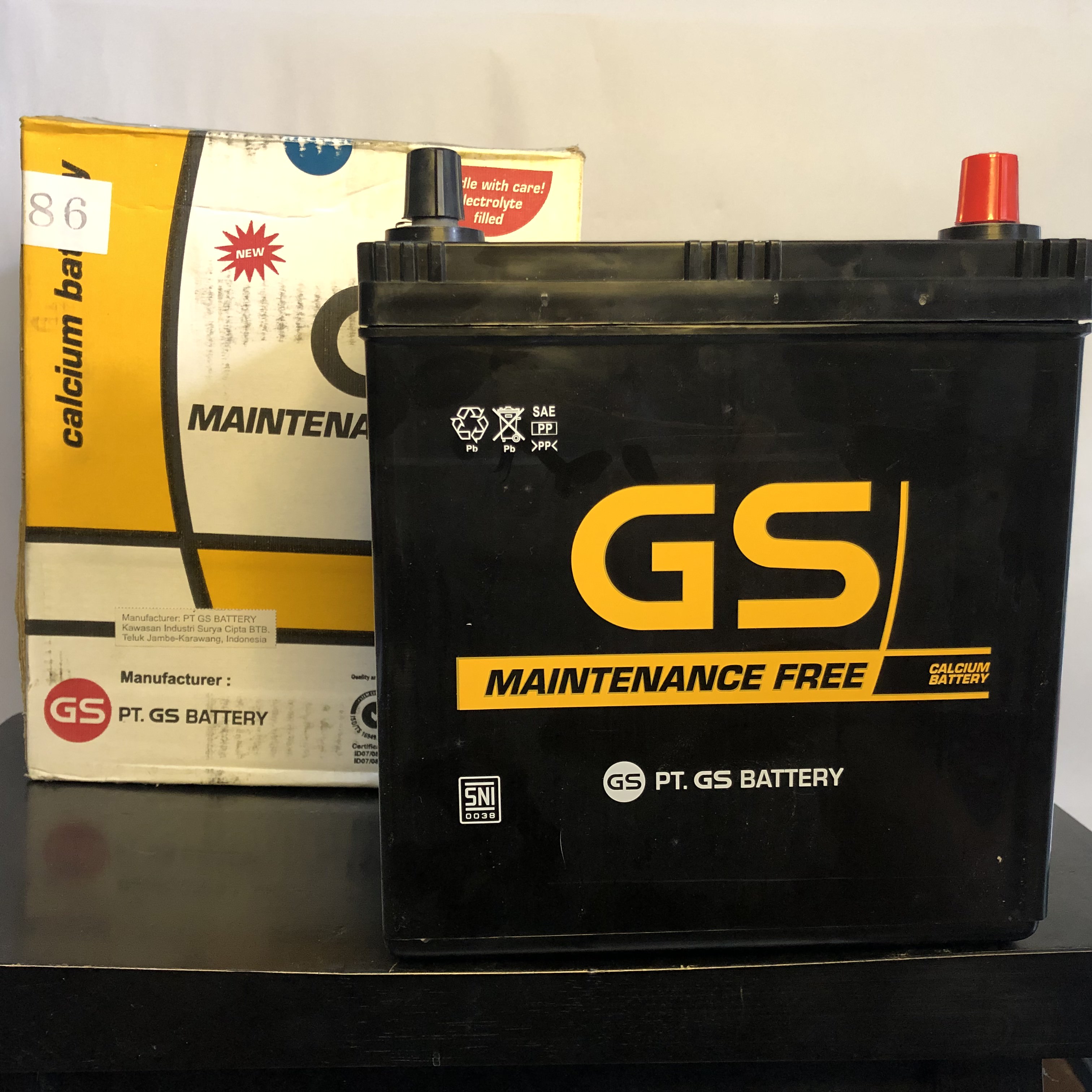 GENUINE/ORIGINAL GS MAINTENANCE FREE (36B20L/NS40) | Lazada PH