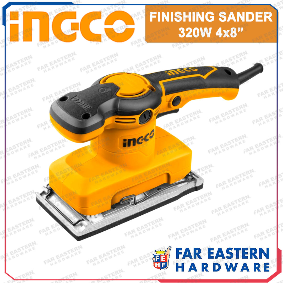 INGCO Finishing Sander FS3208 320W 4X8" INPTCD | Lazada PH