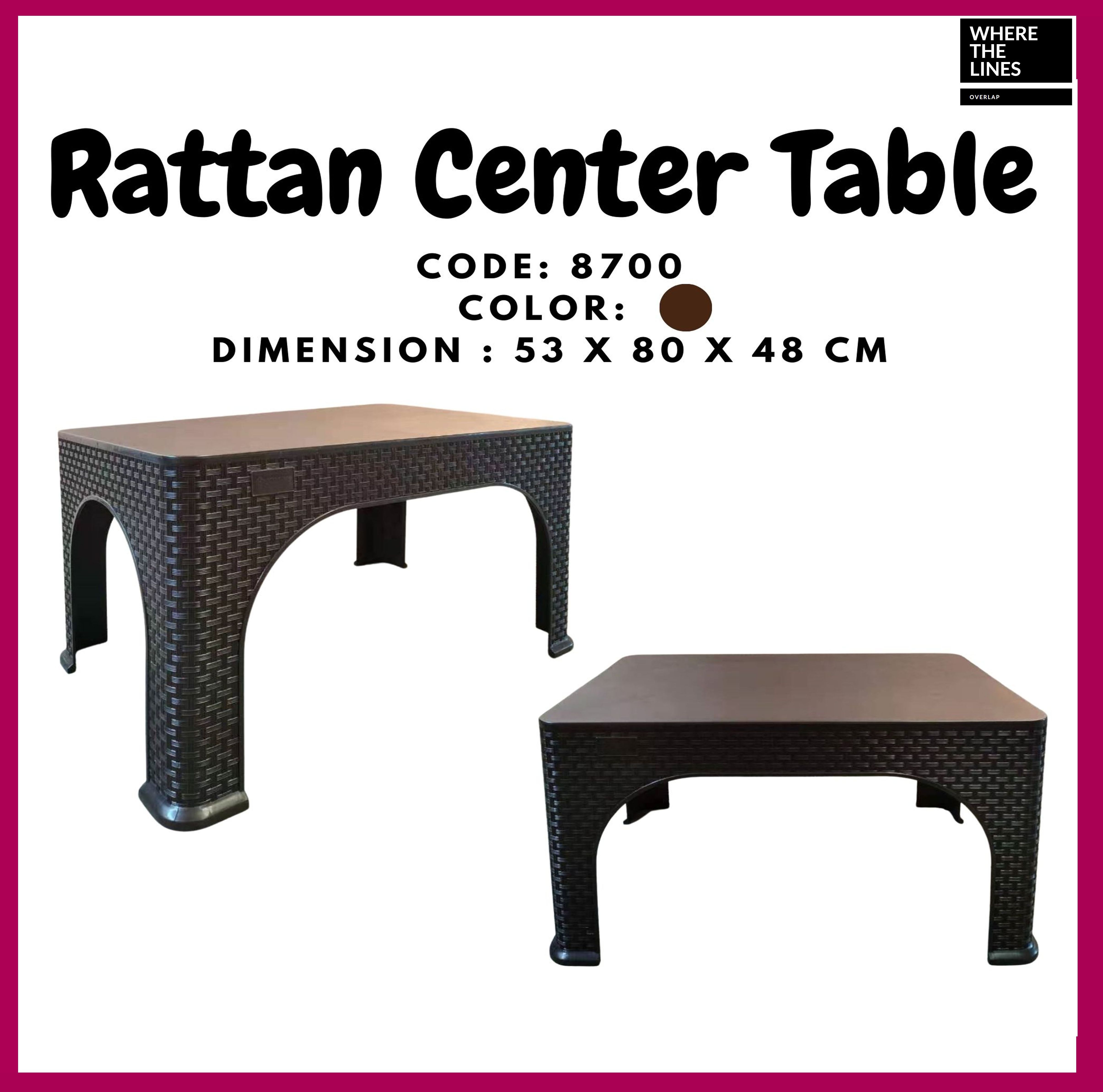 RATTAN CENTER TABLE / RATTAN TABLE / CENTER TABLE | Lazada PH