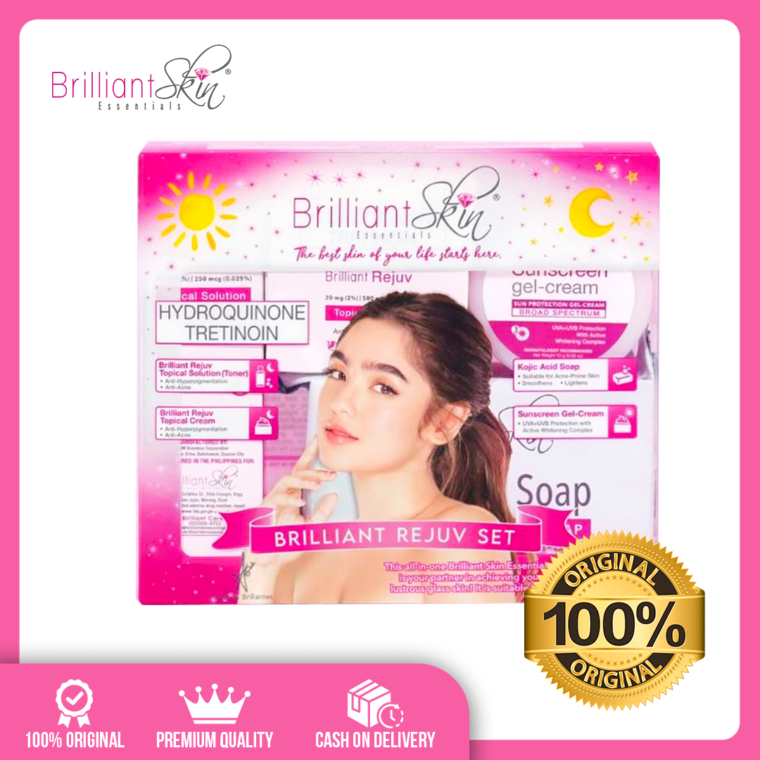 🚩𝐎𝐅𝐅𝐈𝐂𝐈𝐀𝐋 Brilliant Rejuvenating Set Original with Kojic Soap ...