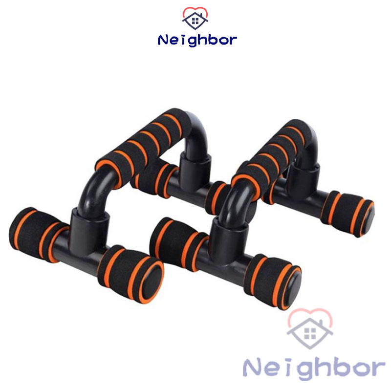 Gym Push Up 2 Push-Up Support H-Type Stand Ideal To Shape Your Upper ...