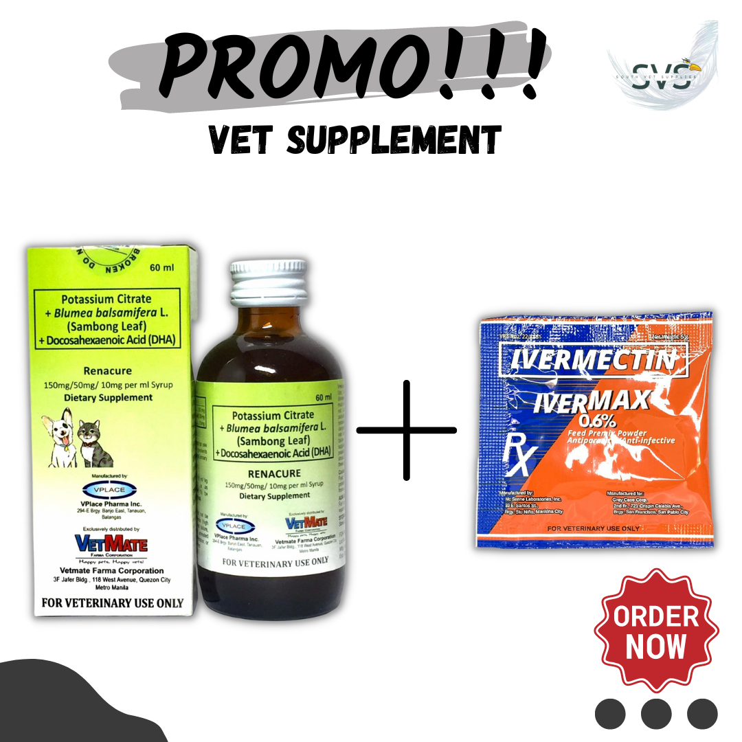 [SOUTH VET] Buy Papi Renacure 60ml Get 1 free sachet Ivermax 5g for ...