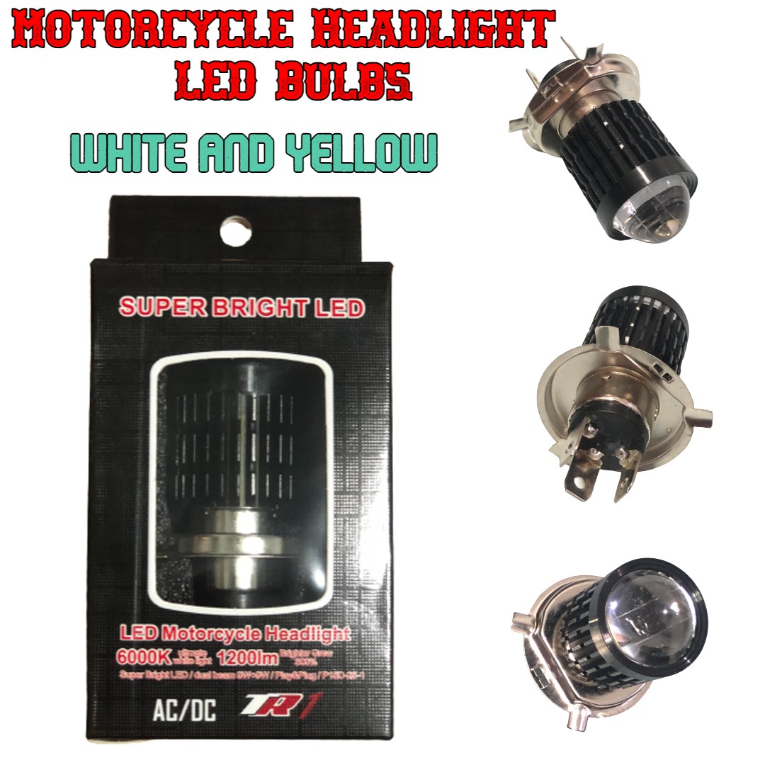 YAMAHA FZ16 Motorcycle Headlight LED Bulbs SUPER BRIGHT LED 6000K ...