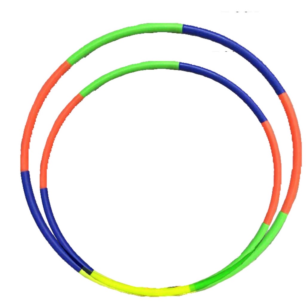 Rainbow Plastic Hula Hoop Lightweight Kids Toys Toy | Lazada PH