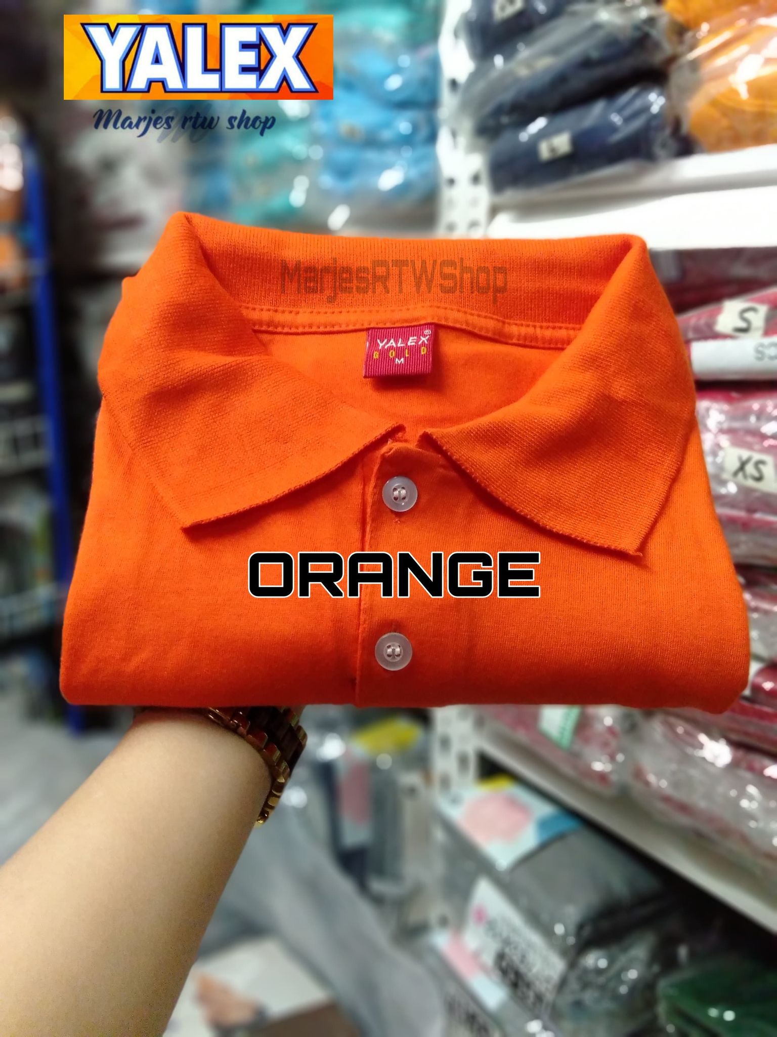 Polo shirt for Mens (YALEX) Yellow gold,Gray, Canary yellow, Orange ...