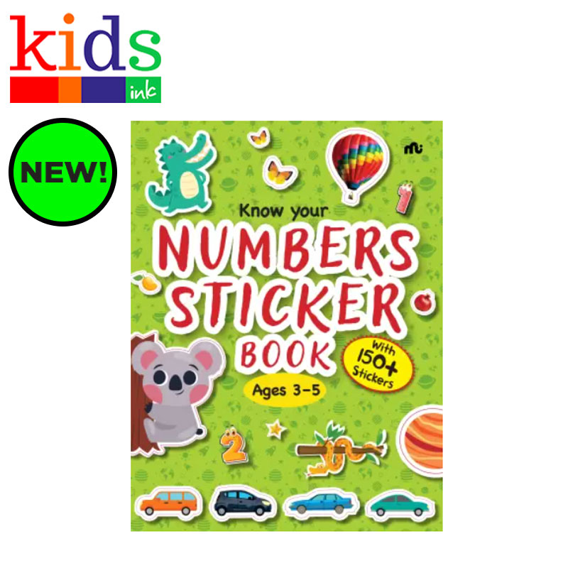 Know Your Numbers Sticker Book - Kids Ink | Lazada PH