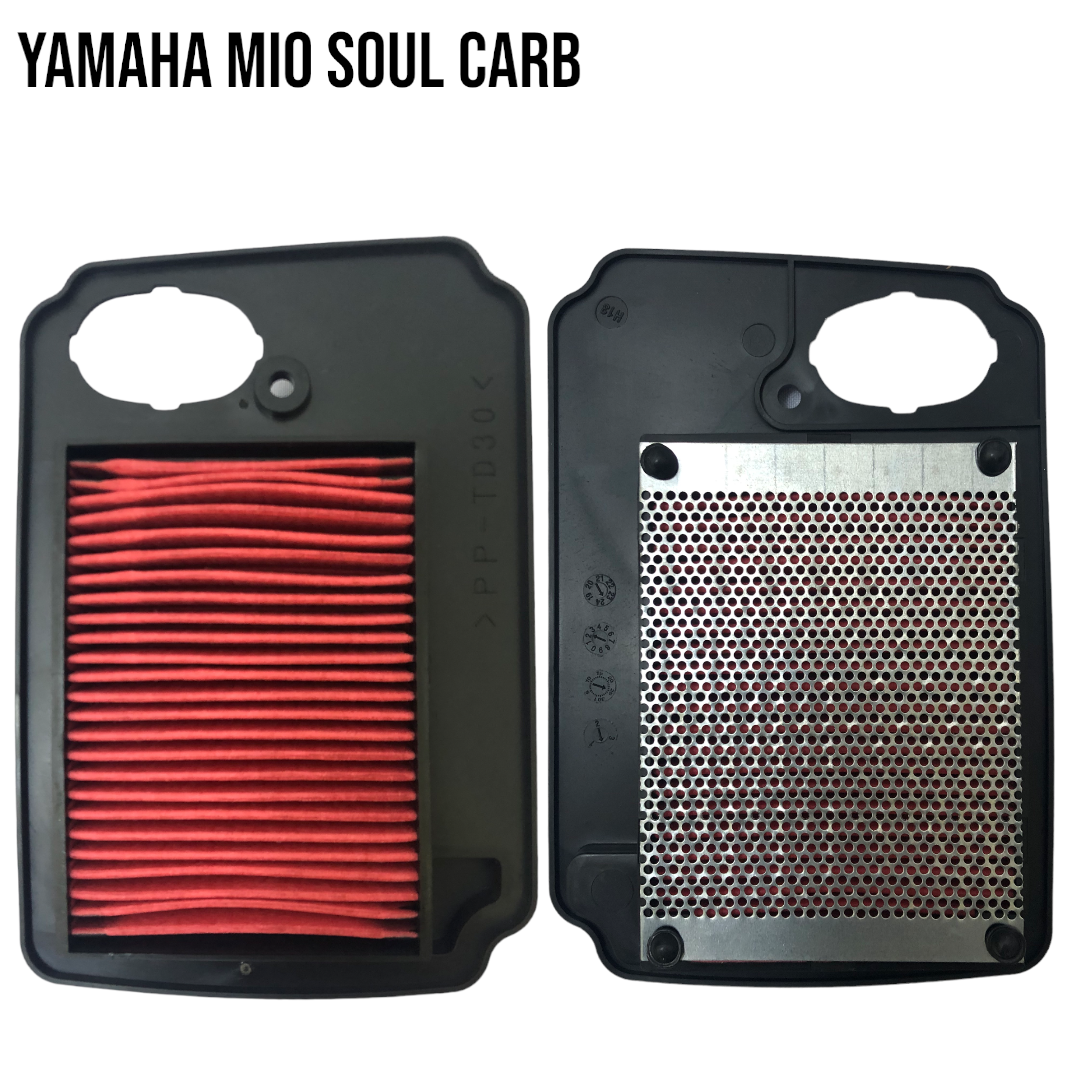 YAMAHA MIO SOUL CARB SOULTY FINO 115 Stock Air Filter High Flow ...