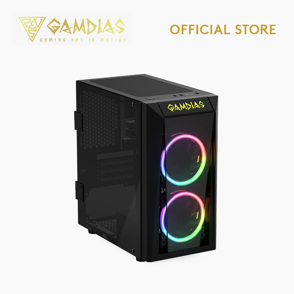 Gamdias Talos E1 RGB Mini-Tower PC Case | Lazada PH