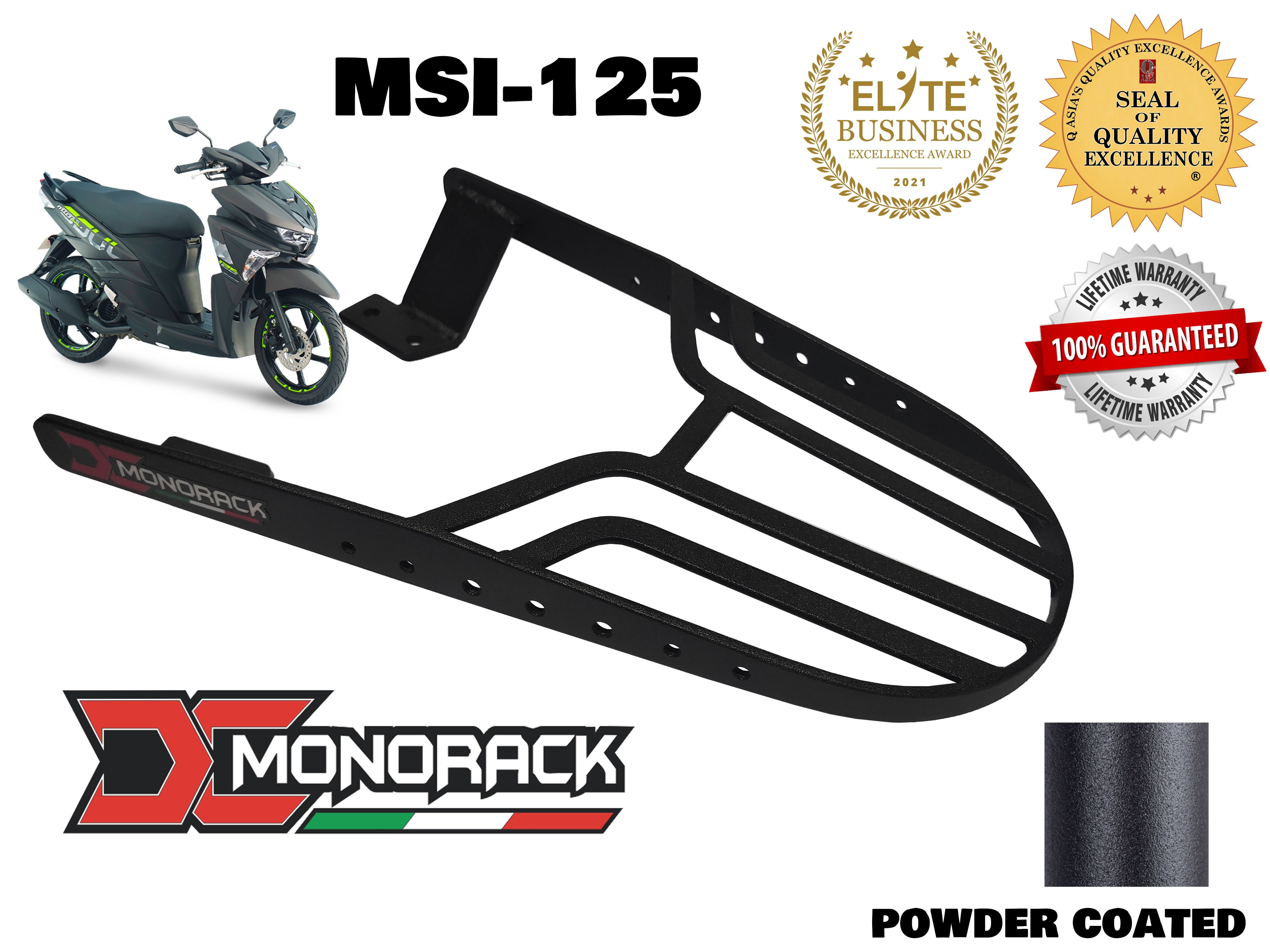 TOPBOX BRACKET FOR MIO SOUL I / MSI 125 / DCMONORACK | Motorcycle ...