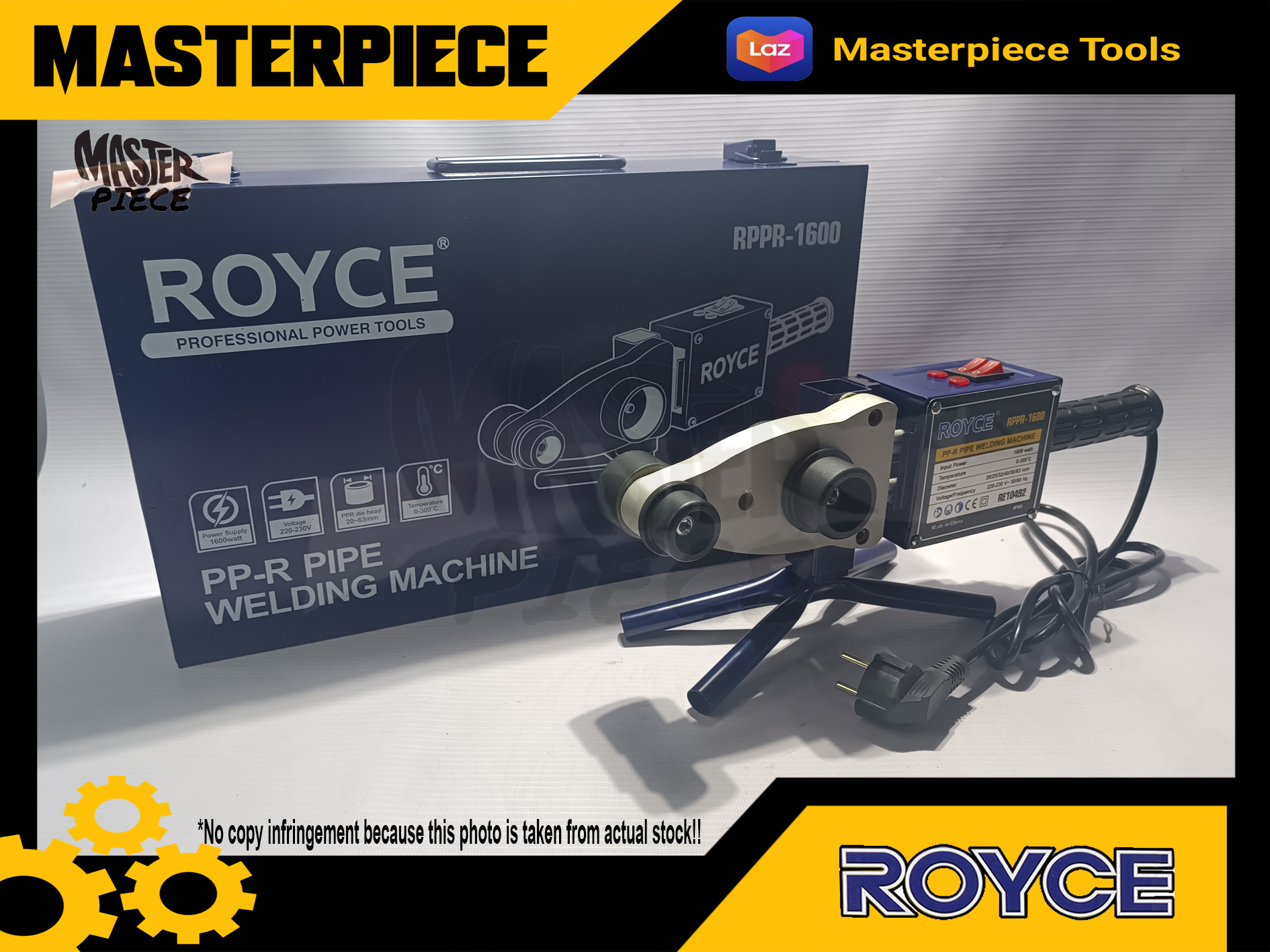 Masterpiece Royce 1600W PPR Fusion/Welding Machine | Lazada PH