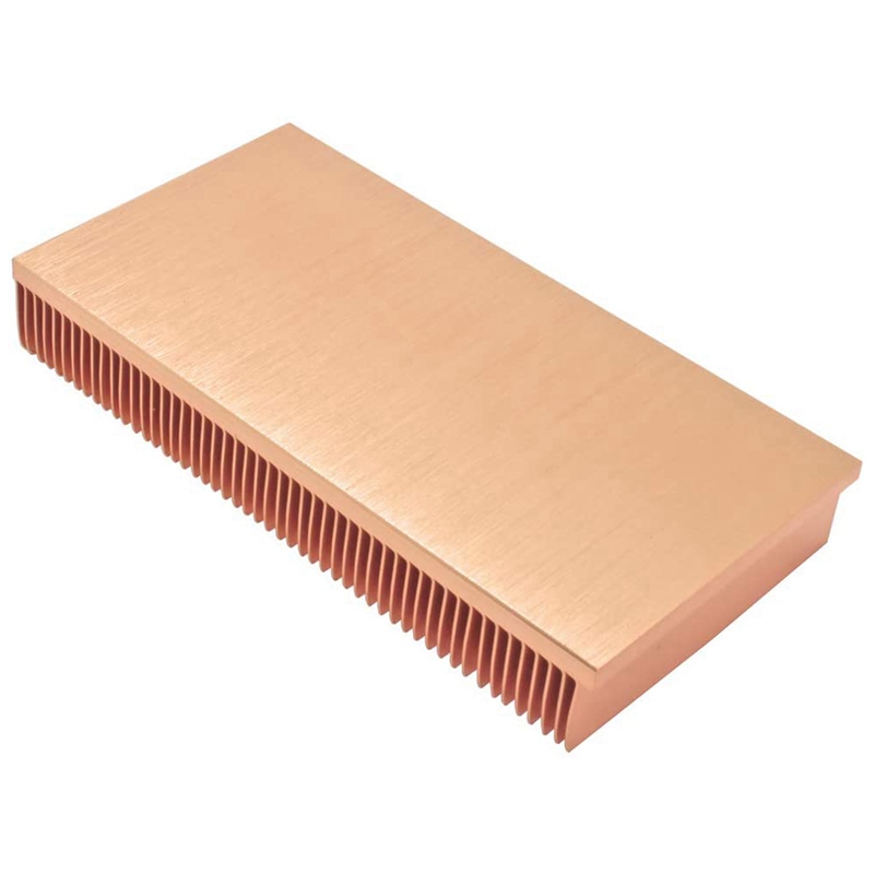 Pure Copper Heatsink 100X50X15mm Skiving Fin Heat Sink Radiator for ...