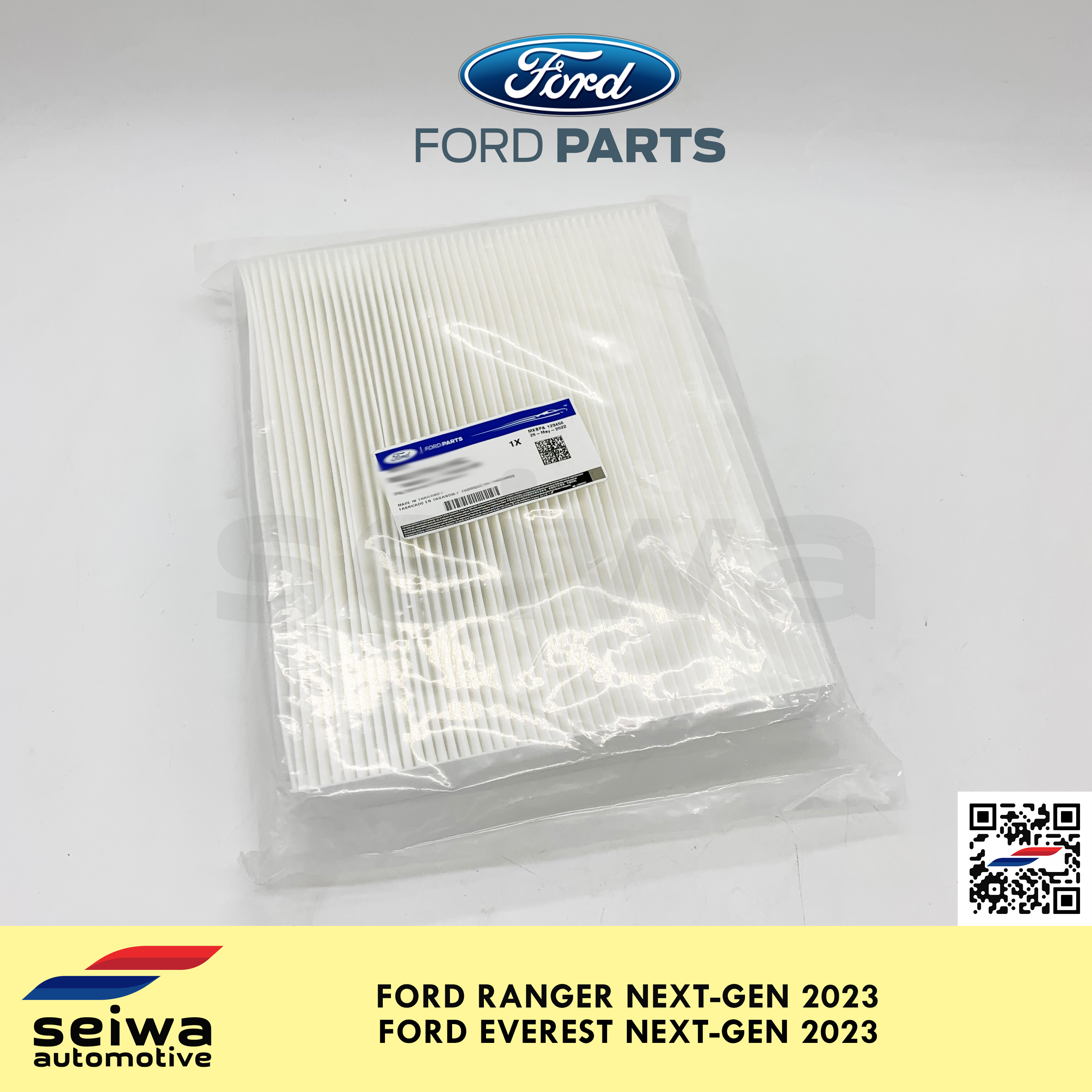 [NEXT-GEN 2023] Ford Ranger Cabin Filter - [NEXT-GEN 2023] Ford Everest ...
