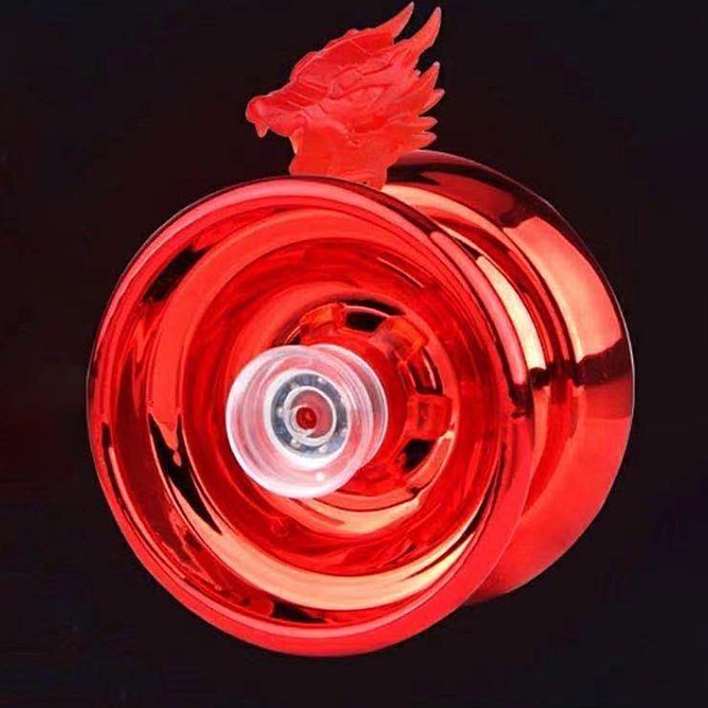 Aluminum Alloy Magic Yoyo Competition Luminous Professional Trick Yoyo ...