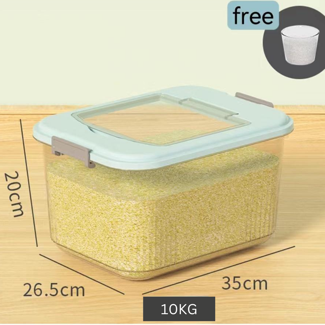 SCATTO 6KG-10KG Multifunctional Food Storage Rice Container with ...