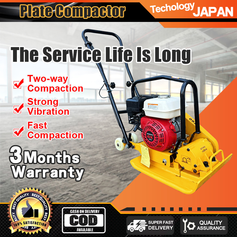 Gasoline Engine Diesel Engine Plate Compactor With Robin T-60 170F 178F ...