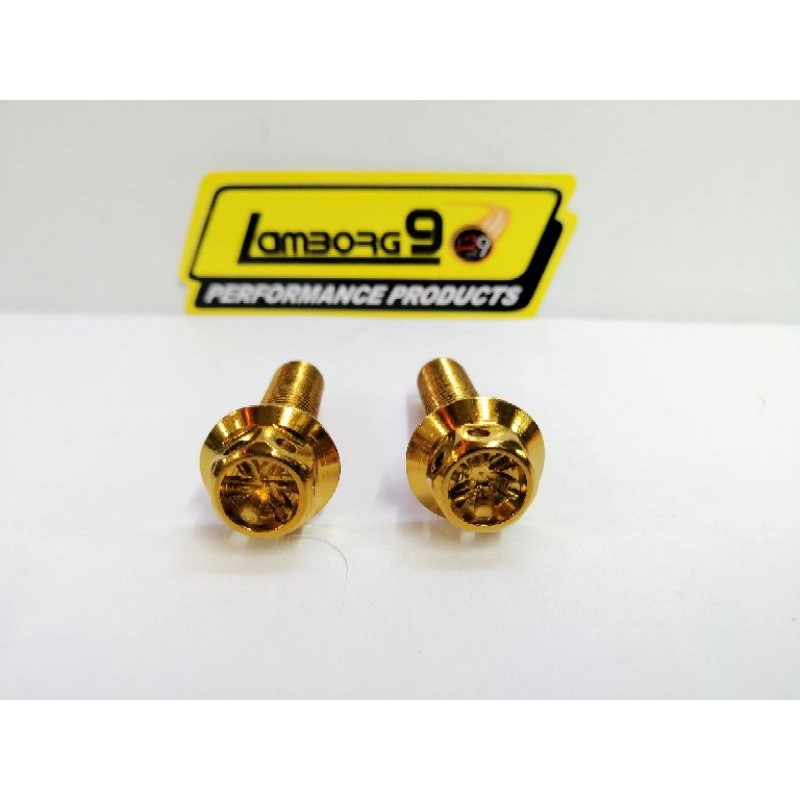 10x35 thai bolts flower type one pair 2 pcs | Lazada PH