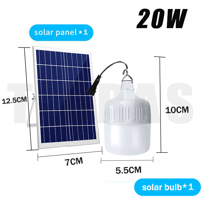 BUY 1 TAKE 1 】T-ORAS Portable LED solar bulb outdoor waterproof solar ...