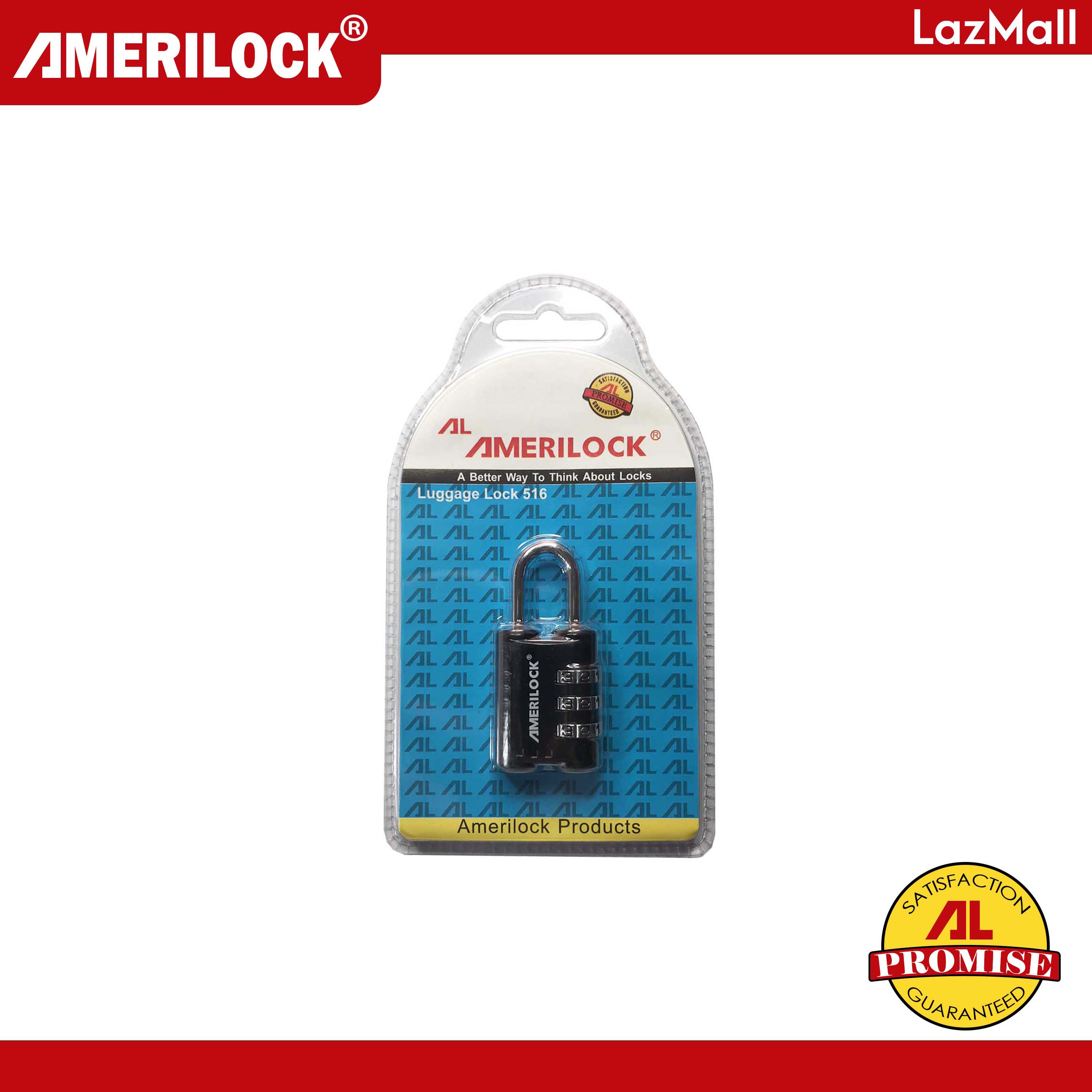 AMERILOCK Combination Padlock for Locker, Luggage TSA Lock (516, 517 ...