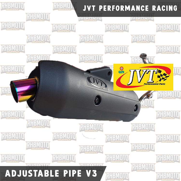 JVT ADJUSTABLE PIPE V3 Killer Power Pipe (Mio/Nmax/Aerox/Click/Mioi 125 ...