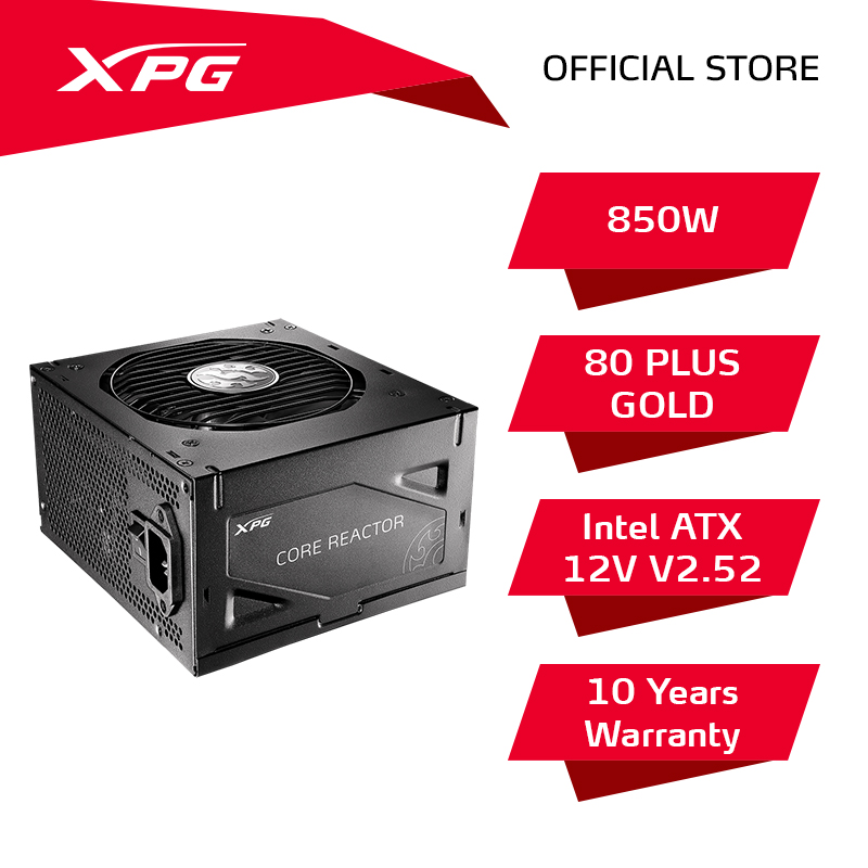 XPG CORE REACTOR Modular 850W 80 Plus Gold Power Supply Rated | Lazada PH