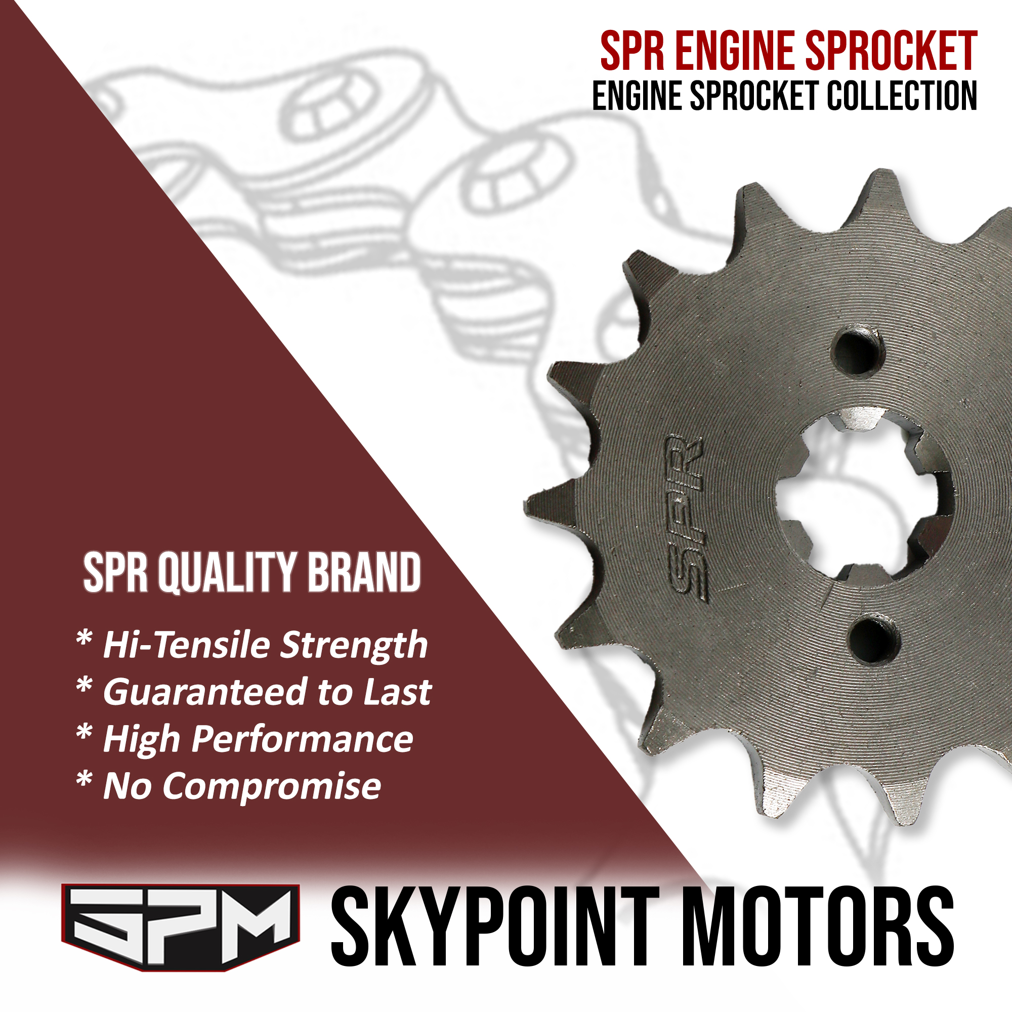 LIFAN X ENGINE SPROCKET COLLECTION SPR (9709) | Lazada PH