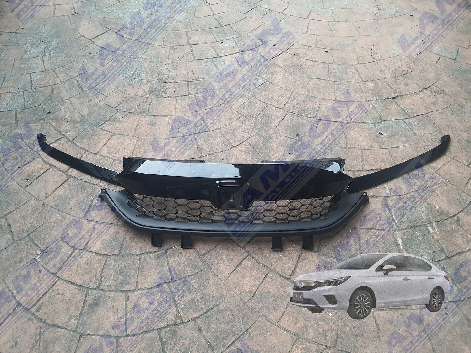 Honda City GN 2021 - 2023 RS Grille | Lazada PH
