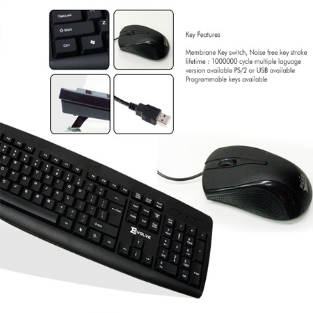 Gaming Keyboard plus Mouse Combo Rise Classic USB Type DS-139 | Lazada PH