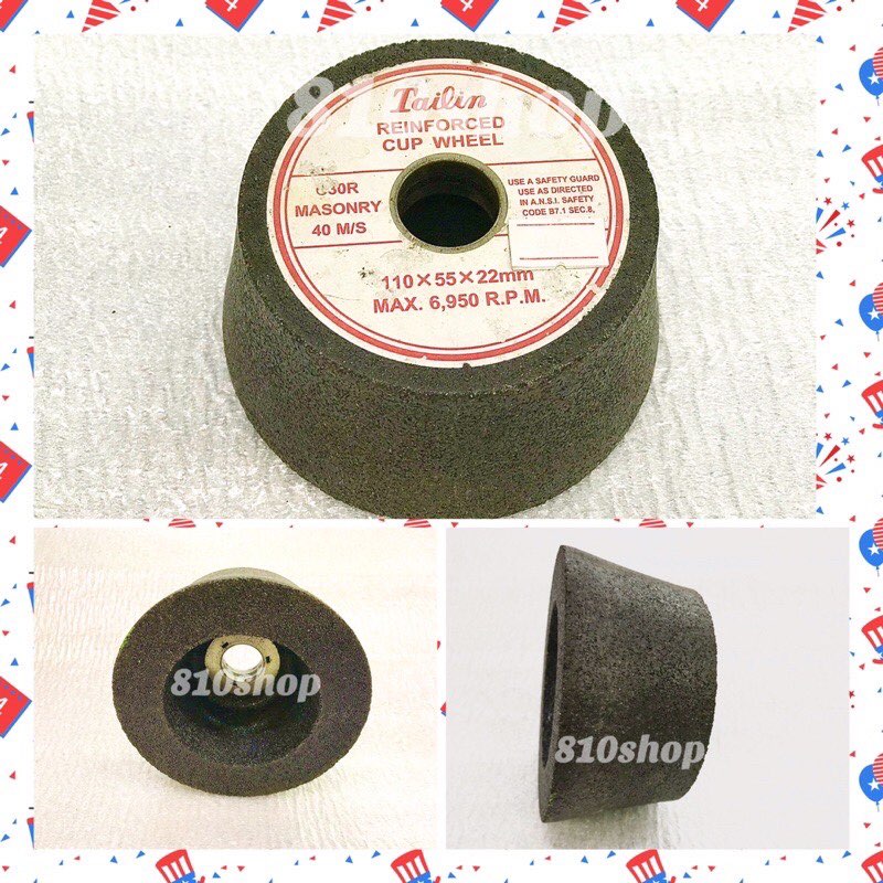 Resinoid Flaring Cup Wheels Silicon Carbide Flared Armor Cup Grinding ...