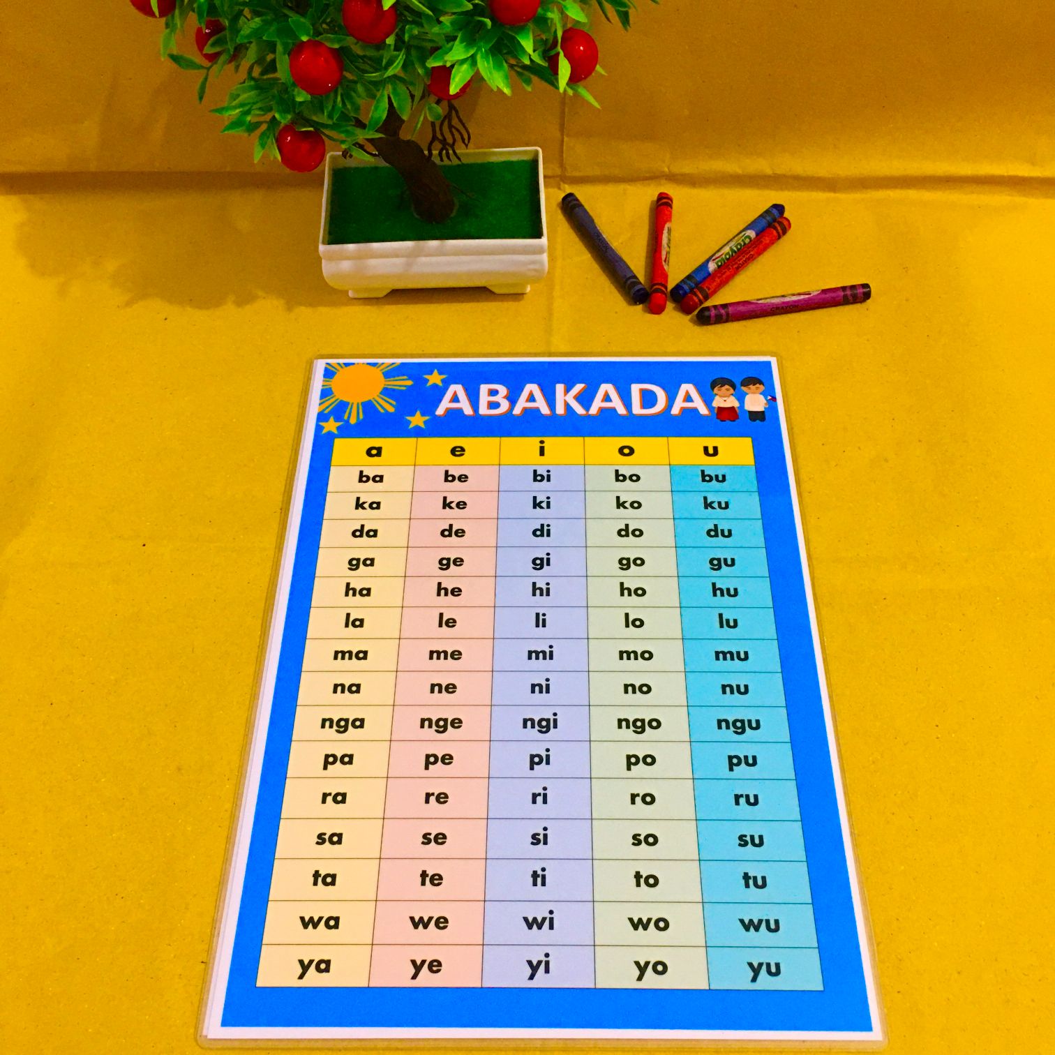 A4 Laminated Wall Chart | Lazada PH