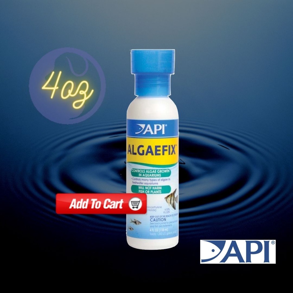 API Algaefix - Algae Control for Fish Tanks - in 4oz and 8oz | Lazada PH