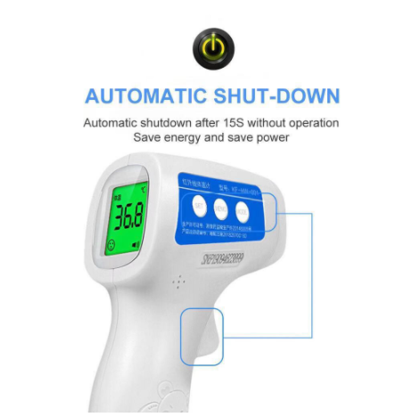 .Non-Contact Thermal Scanner Thermometer Infrared Digital Thermometer ...