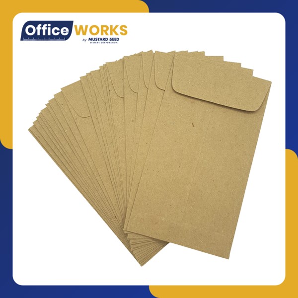 Coin Envelope #8 1/2 500pcs Kraft | Lazada PH