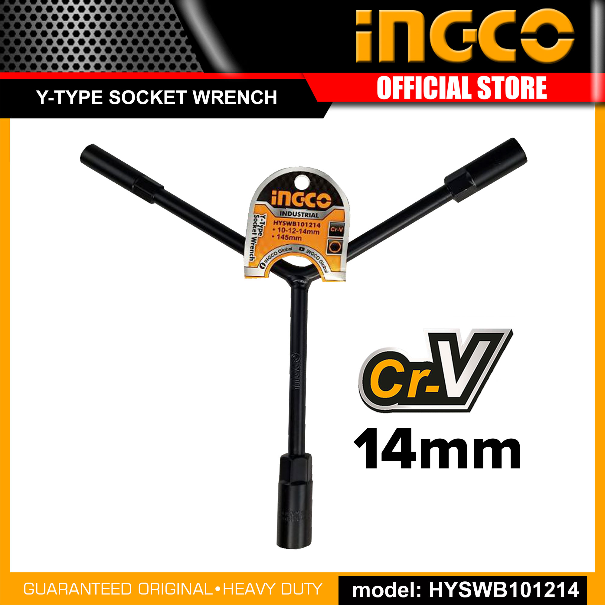 INGCO Y-Type Socket Wrench 8-10-12mm | 10-12-14mm Triple Socket Wrench ...