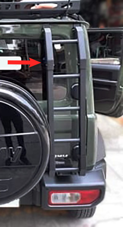 Suzuki Jimny Rear Car Climbing Ladder | Lazada PH