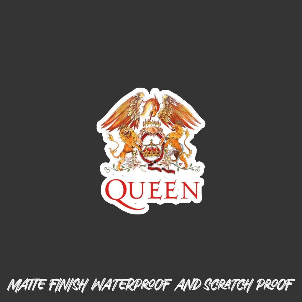 ROCK BANDS Matte PREMIUM VINYL Sticker Waterproof and Scratch proof ...