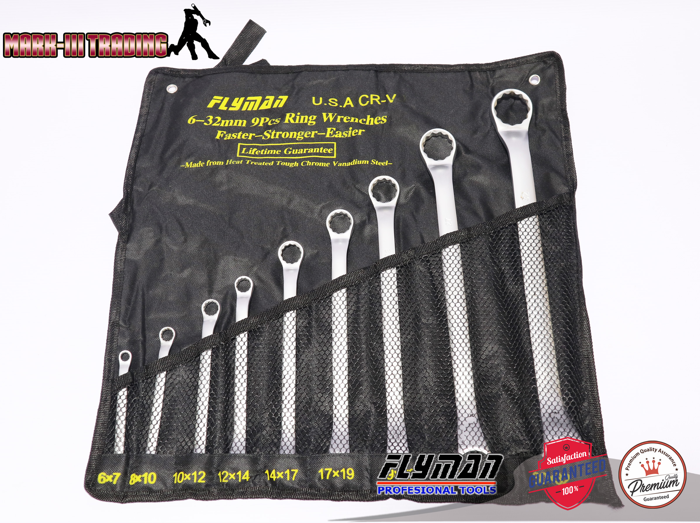 Original FLYMAN BOX WRENCH SET 6mm TO 32mm | Lazada PH