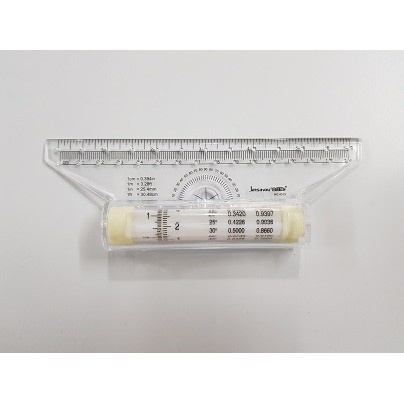 Angle parallel rolling ruler available size: 15cm and 30 cm ( rolling ...