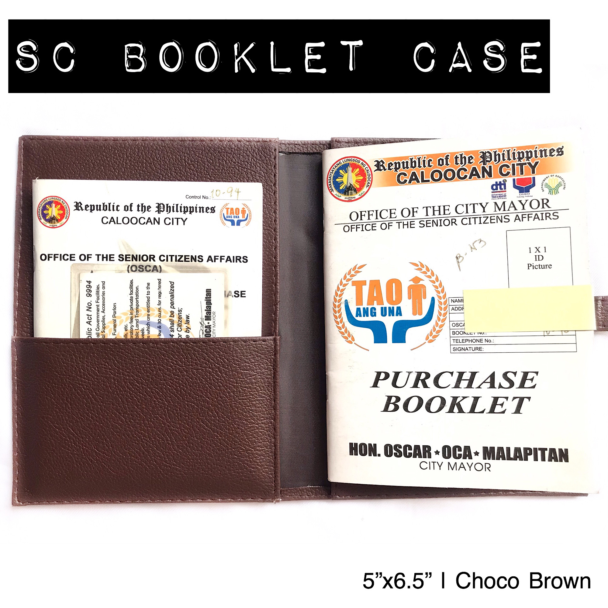 Personalised Senior Citizen Booklet Organizer *New Size | Lazada PH