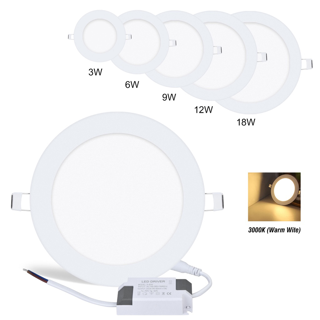 Pin Light Downlight Ceiling Lights LED Recessed Panel Light Energy ...