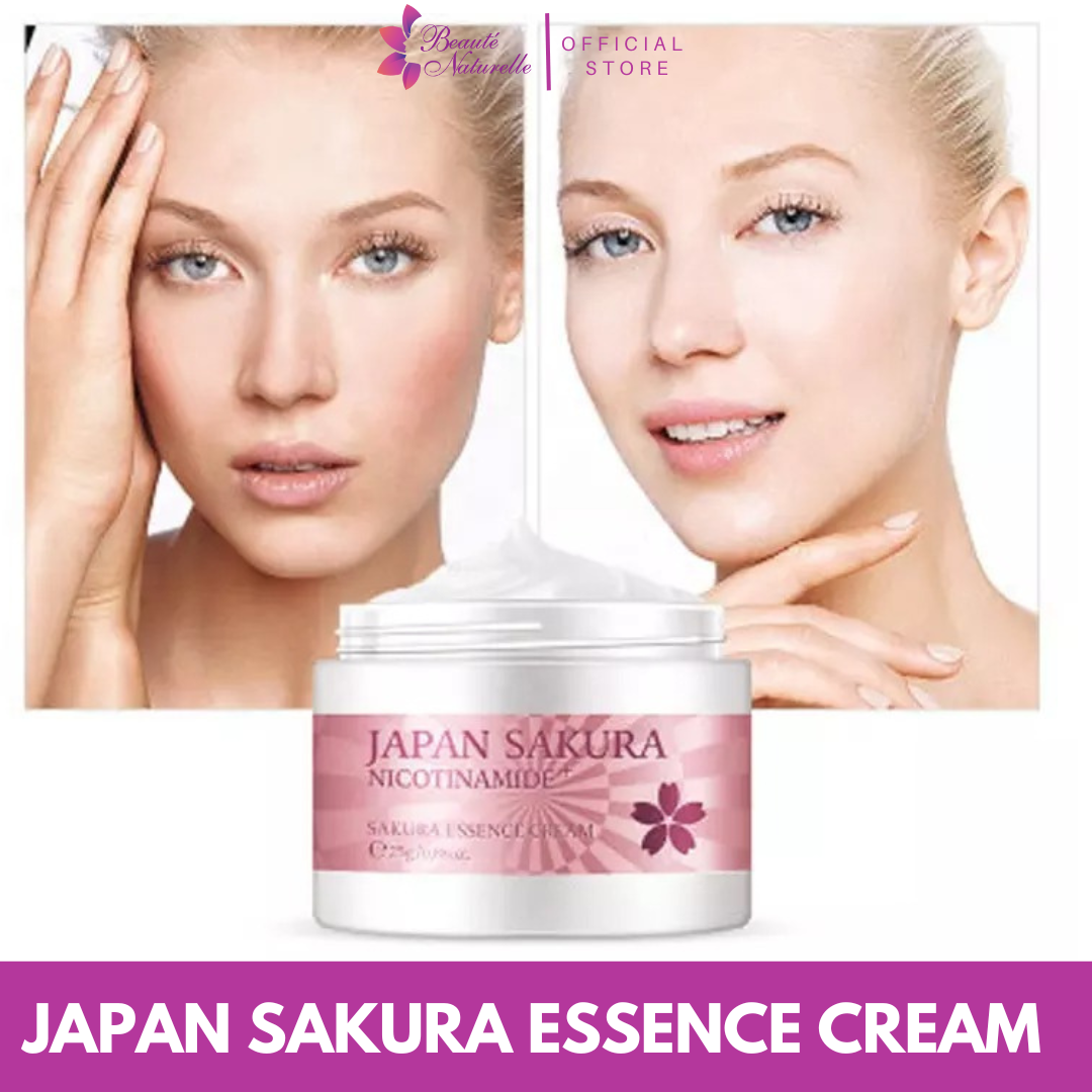 Japan Sakura Cream Moisturizing Whitening Serum Anti Aging Firming Acne ...