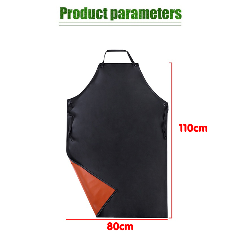 PVC Waterproof Apron Chemical Resistant Industrial Apron Butcher ...
