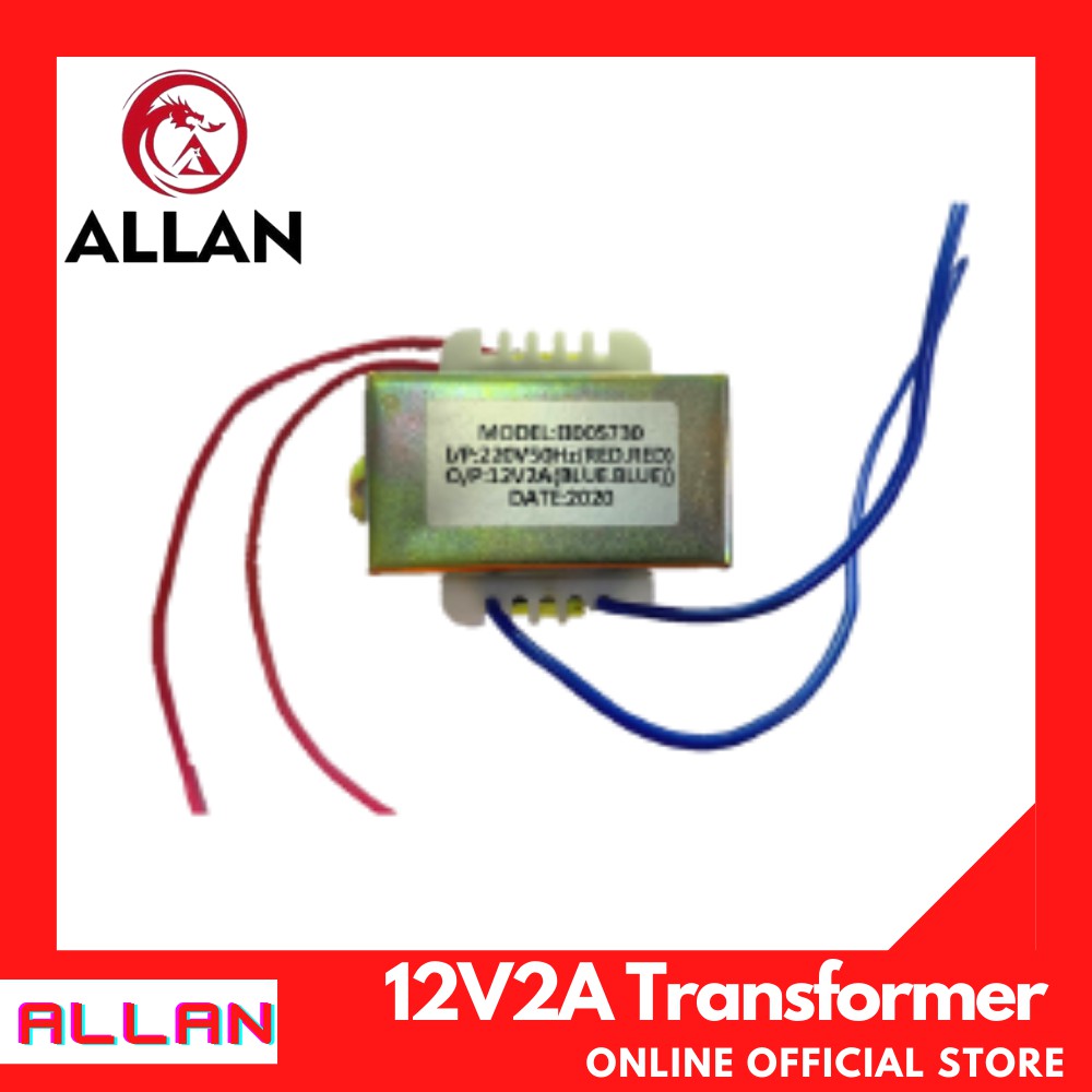 Allan Transformer 220V - 12V DC 1A for Pisonet / Piso Net / Piso Wifi ...