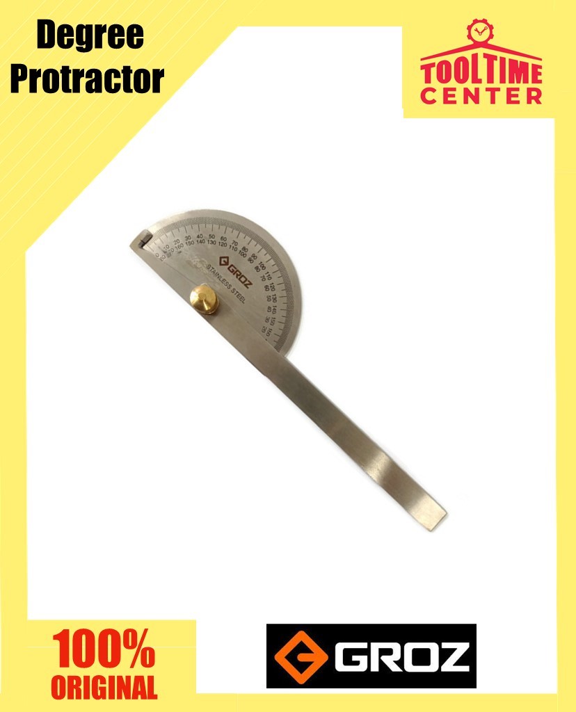 Groz Degree Protractor DP/6 | Lazada PH