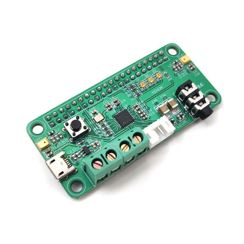 WM8960 Hi-Fi Sound Card HAT for Raspberry Pi Stereo CODEC Play/Record ...