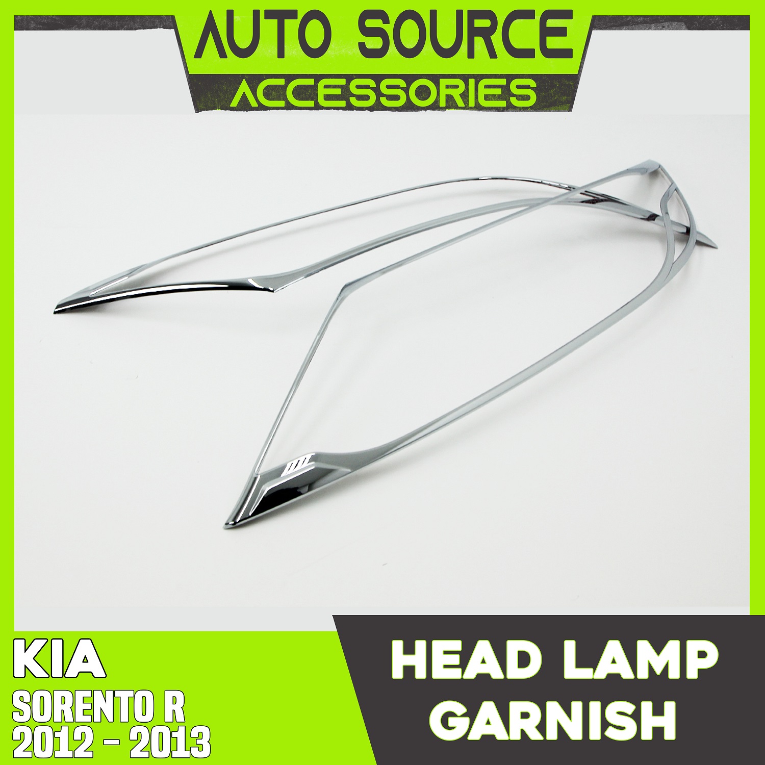 Kia Sorento R Head Lamp Garnish Chrome 2012 2013 | Lazada PH