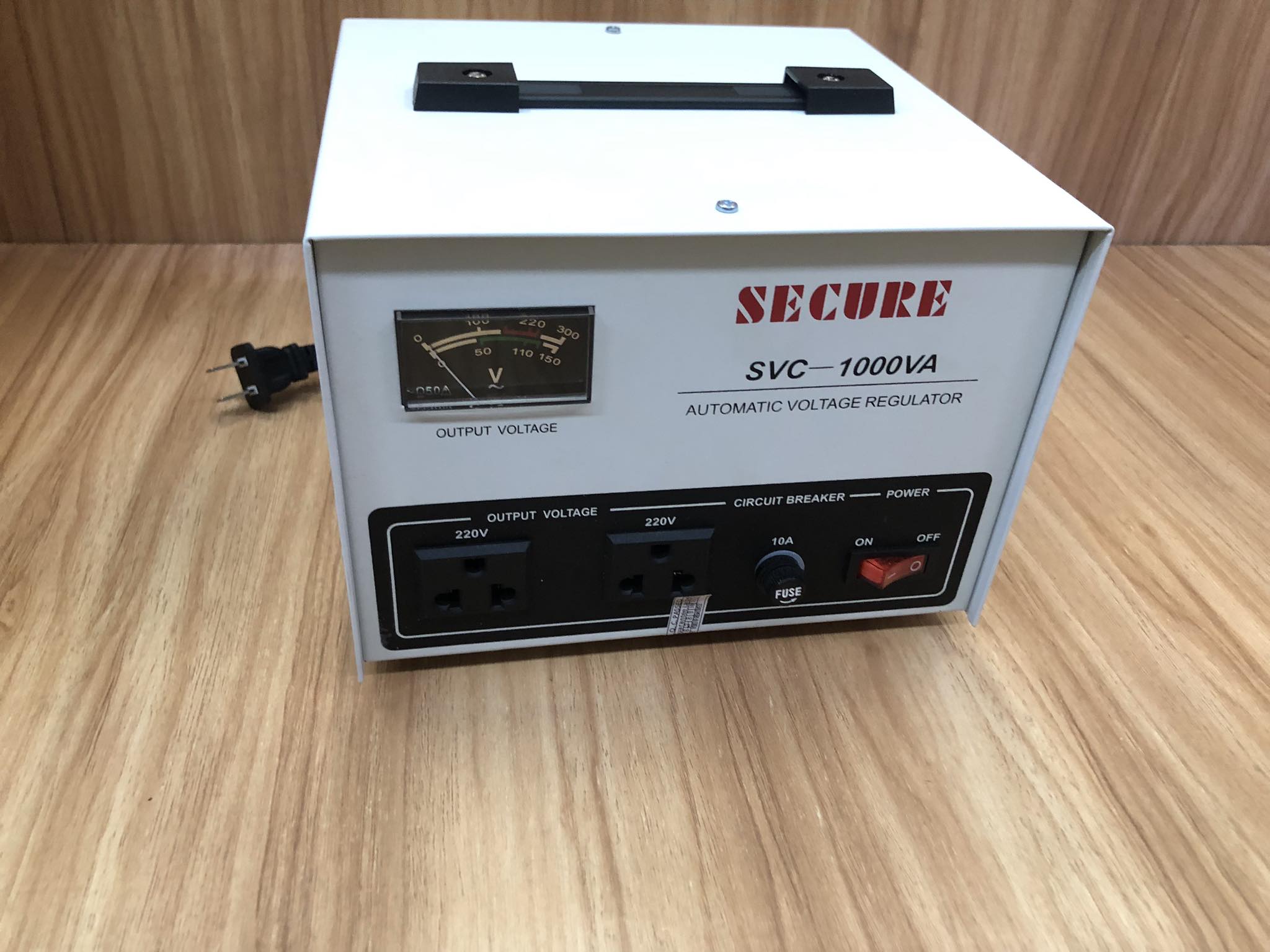 SECURE AUTOMATIC VOLTAGE REGULATOR SVC-1000W | Lazada PH
