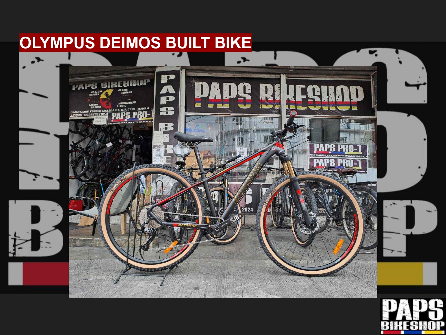 OLYMPUS DEIMOS BUILT BIKE | Lazada PH