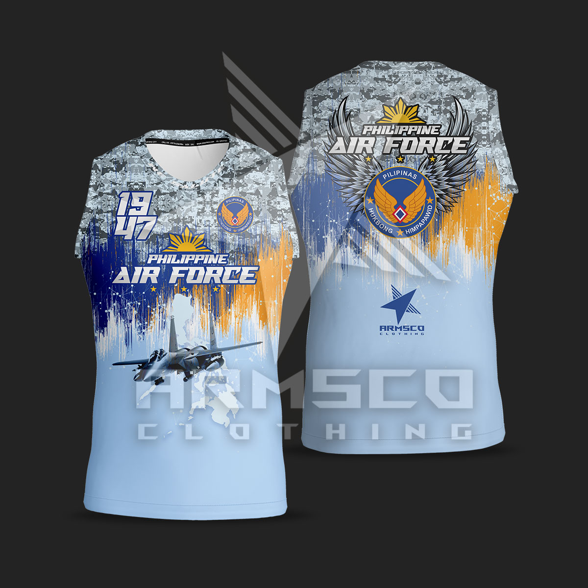 Philippine Air Force PAF ArmsCo V1 Jersey Full Sublimation | Lazada PH
