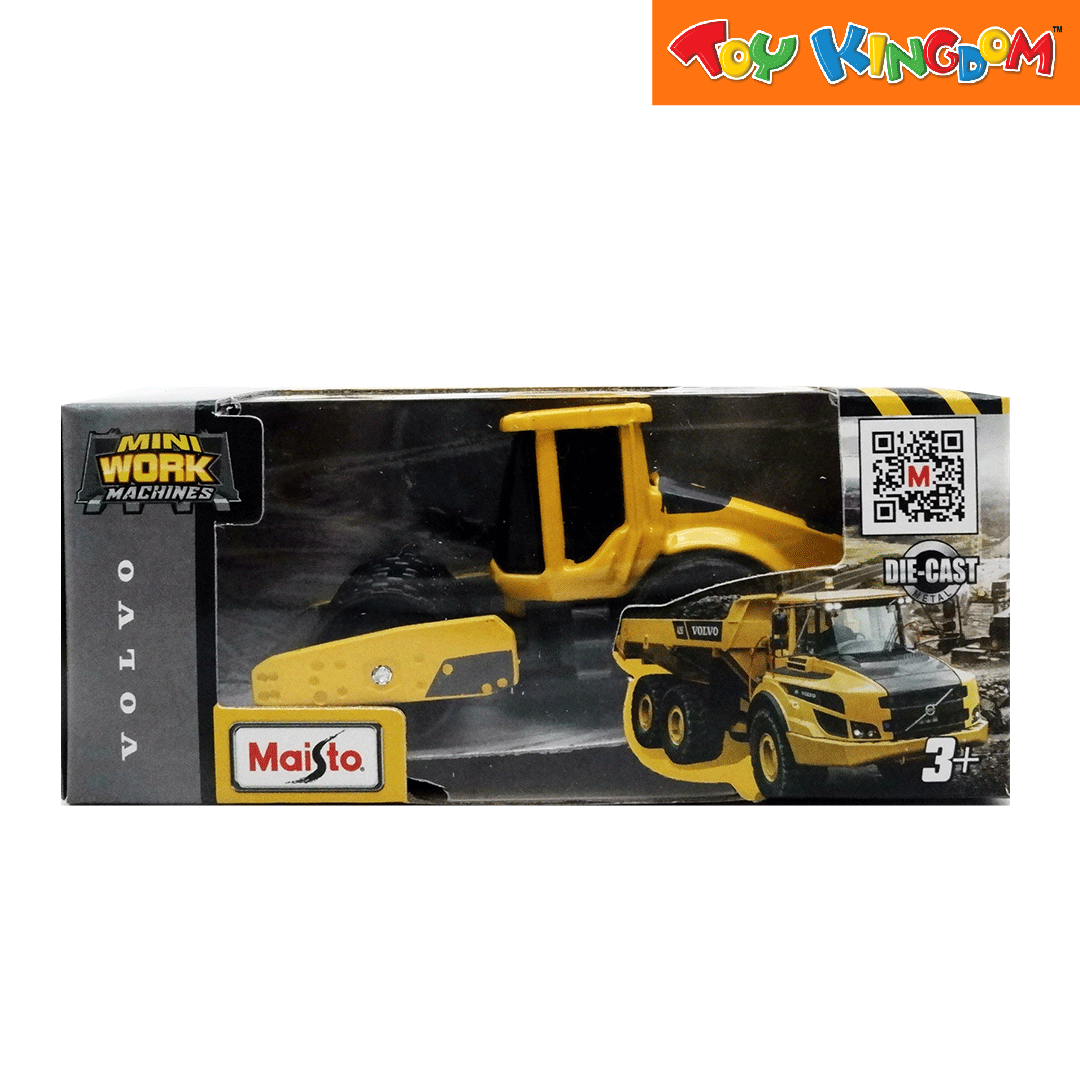 Maisto Volvo SD160B Soil Compactor with Padfoot Drum 3 inch Vehicle ...